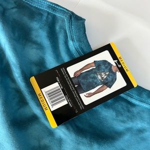 Def Leppard | Shirts | Def Leppard Blue Tie Dye Stretch Medium Mens Tee ...